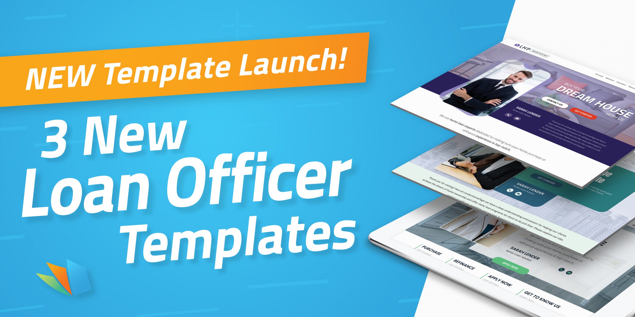 3 New "Loan Officer" Templates For Personal Branding | LenderHomePage